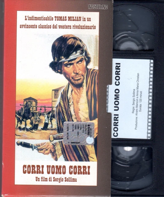 CORRI UOMO CORRI (1968) VHS Nocturno Video Tomas MILIAN Sergio Sollima CULT EUR 6,23 - PicClick IT
