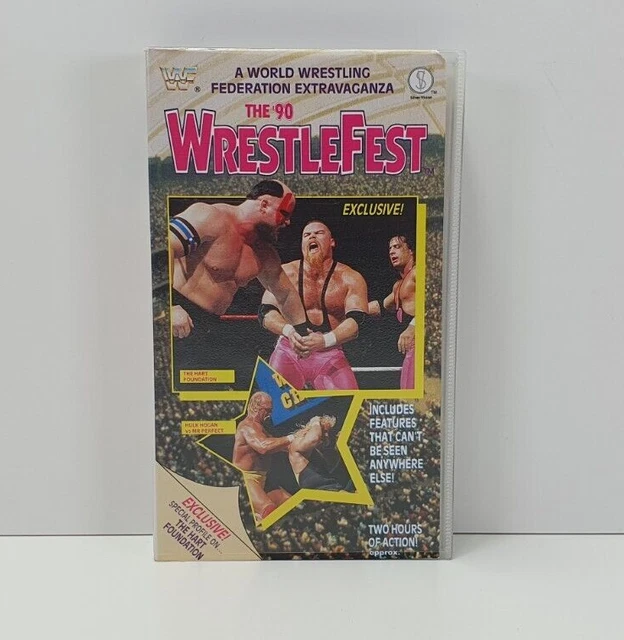 WWF / WWE The 90 Wrestlefest Retail VHS Wrestling Cassette Tape - RARE! £7.99 - PicClick UK