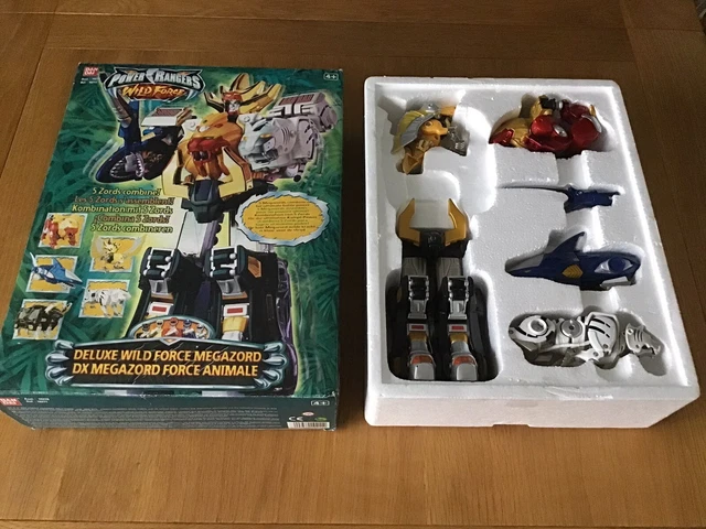 POWER RANGERS WILD Force Megazord Bandai Deluxe Force Animale. £100.00 ...