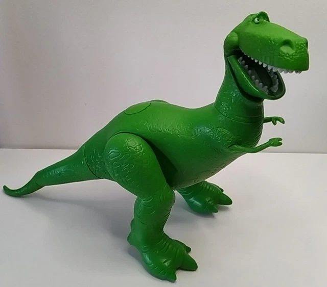 DISNEY PIXAR REX Toy Story Dinosaur 8" 2018 Figura Talking Mattel ...