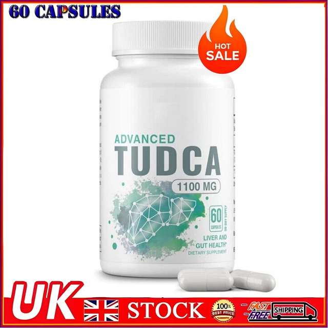ADVANCED TUDCA CAPSULES 1100mg High-Potency Liver Support & Detox – 60 ...