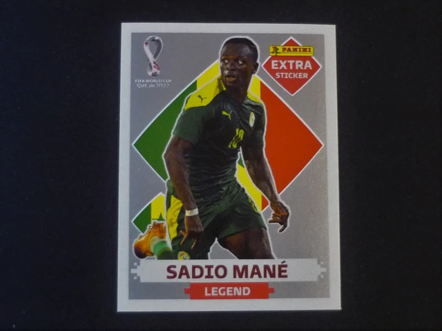 PANINI FIFA WORLD Cup Qatar 2022 World Cup - Extra Sticker LEGEND - MANE - Silver - 01 £50.84 ...
