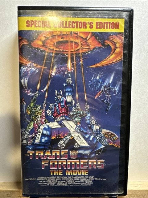 TRANSFORMERS: THE MOVIE (VHS, 2000, Special Collectors Edition) £12.70 ...