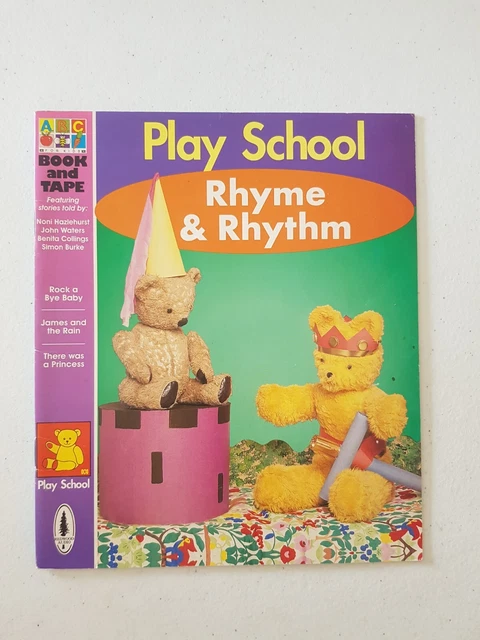 BOOK ONLY - ABC Kids Tape Play School Rhyme & Rhythm James And Rain A ...