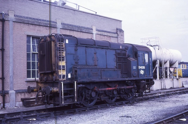 ORIGINAL SLIDE BR Class 08 Diesel Electric Shunter D4026 (08858) Old ...