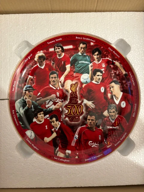 LIVERPOOL FC DANBURY Mint The 500 CLUB Rare 12” PLATE £35.00 - PicClick UK