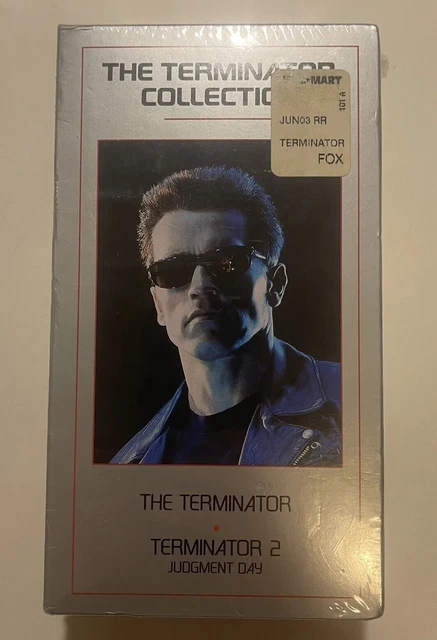THE TERMINATOR COLLECTION VHS Double Tapes Box Set Factory Sealed £19. ...