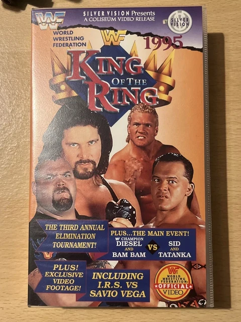 WWF KING OF The Ring 1995 Vhs Video Tape Wwe £19.99 - PicClick UK
