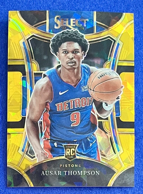 AUSAR THOMPSON 2023-24 Panini Select MEZZANINE GOLD ICE PRIZM recrue #316/10 EUR 441,20 ...