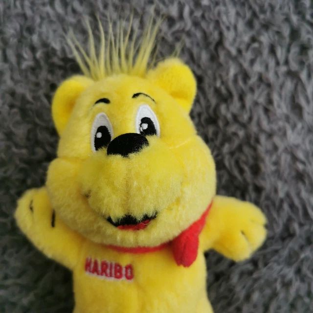 HARIBO YELLOW TEDDY Bear Soft Toy 7” Plush Cuddly Stuffed Animal ...