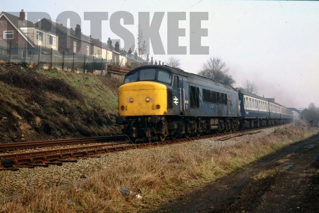 35MM SLIDE BR British Railways Diesel Loco Class 45 45118 Garswood 1982 ...
