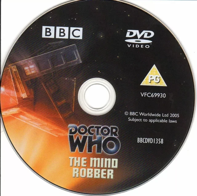 DOCTOR WHO: THE Mind Robber DVD (Official Discs) £4.99 - PicClick UK