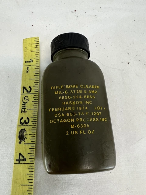 VIETNAM WAR ERA US Army Oil Bottle (Empty) 1974 $5.00 - PicClick