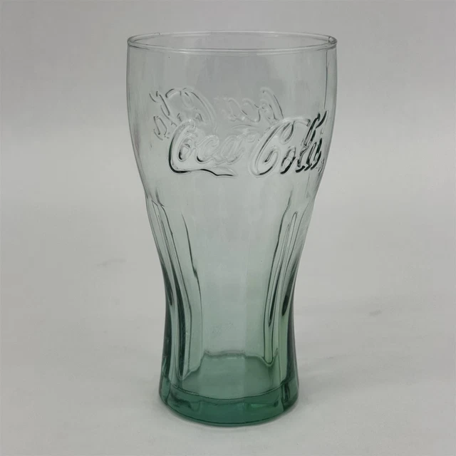 LIBBEY GREEN TINTED 16 Ounce Coca Cola Glass 6 Inch $21.98 - PicClick CA