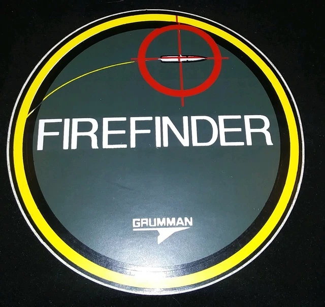 VINTAGE GRUMMAN DECAL / Sticker Army ARJS Airborne Radar Jamming System ...