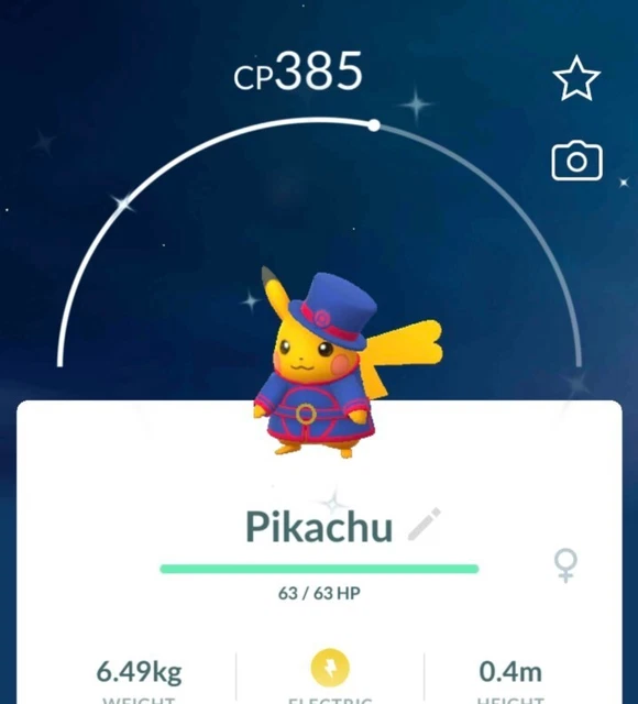 SHINY WORLD CHAMPIONSHIPS 2022 Pikachu Pokemon Go Costume Pikachu EUR ...