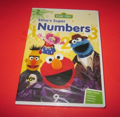 SESAME STREET: ELMO'S Super Numbers [New DVD] £8.65 - PicClick UK