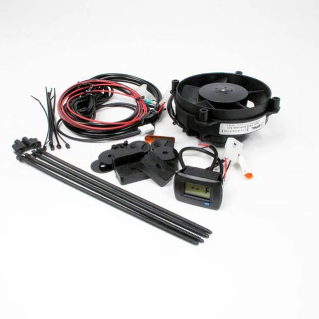 TRAIL TECH UNIVERSAL Thermo Radiator Fan Kit Suits Motorbike etc $429. ...