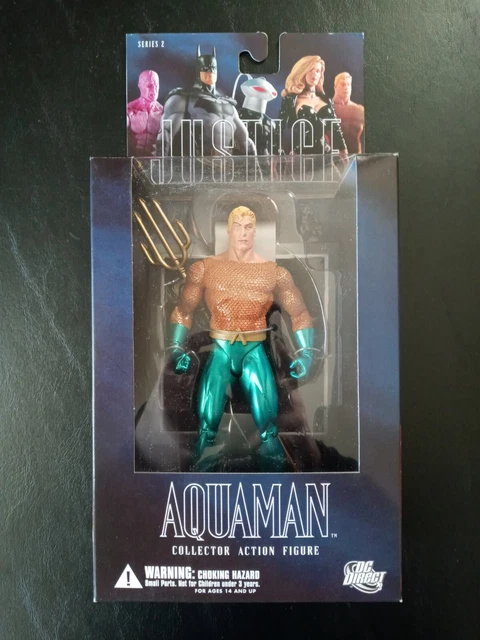 DC DIRECT ALEX Ross Justice League Series 2 Aquaman Action Figure Moc ...