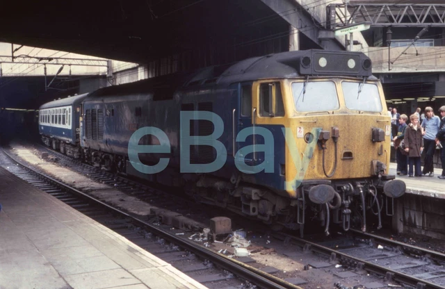 35MM RAILWAY SLIDE of Class 50 50040 @ Birmingham New St - Copyright to ...