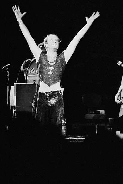 AUSTRALIAN SINGER PETER Allen Performing New York 1977 OLD MUSIC PHOTO ...