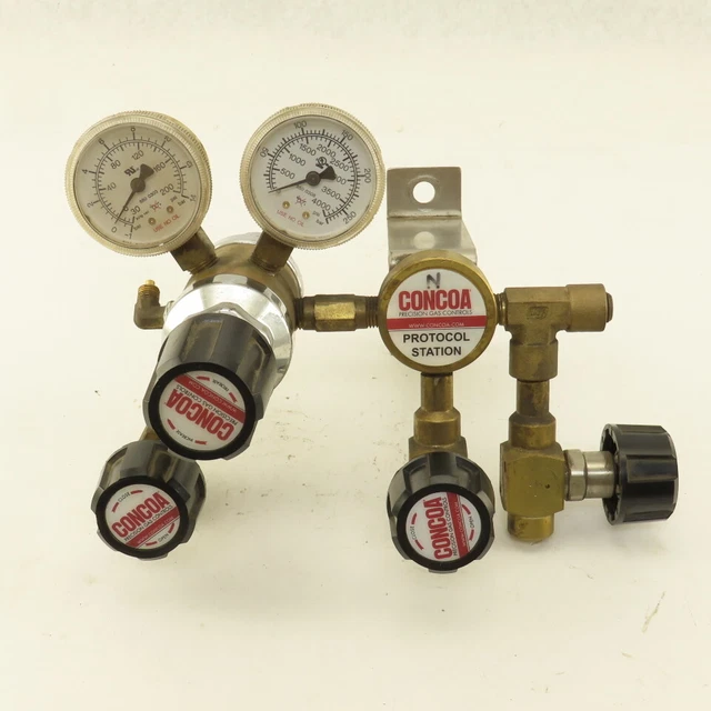 CONCOA CGA 580 Inert Compressed Gas Regulator for Laser £71.04 ...