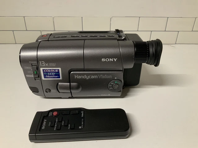 SONY HANDYCAM CCD-TRV10E Camcorder Video-8 Video Camera Analogue 8Mm ...