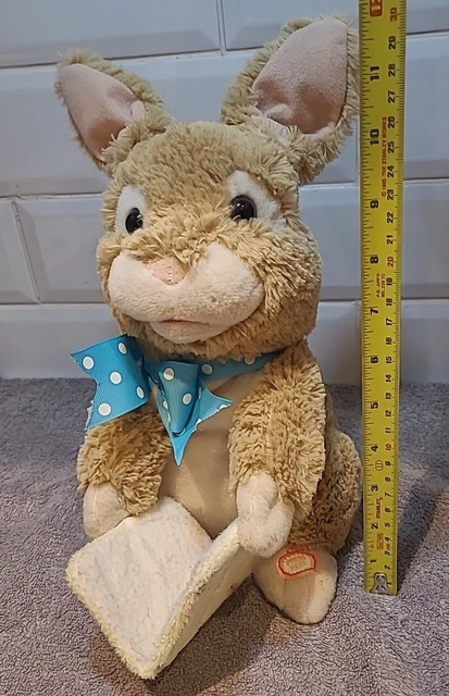 PETER RABBIT TALKING Moving Soft Toy - Reads The Tale Of Peter Rabbit ...