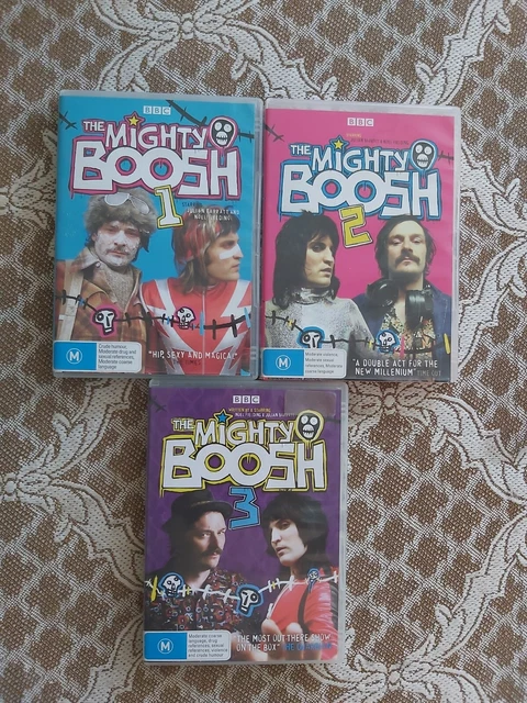 THE MIGHTY BOOSH - BBC - TV Series 1-3 - DVD - Region 4 - VGC $21.50 ...