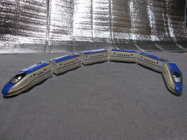 PLARAIL E7 SERIES Shinkansen Kagayaki 6-Car Train Nagano Hokuriku £50. ...