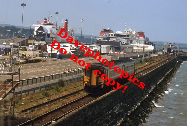 ORIGINAL 35MM Slide Diesel /Steam Train / Engine Railway Stranraer ...