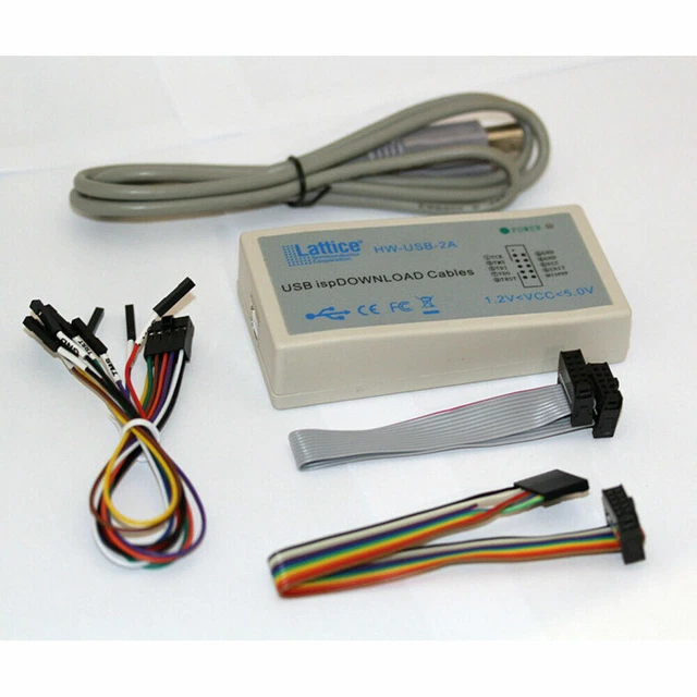 LATTICE USB DOWNLOADER FPGA CPLD Jtag ISP Programmer ispDownload Cable ...