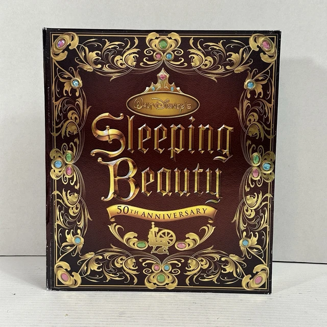 DISNEY SLEEPING BEAUTY 50th Anniversary Platinum Edition DVD Book Case ...
