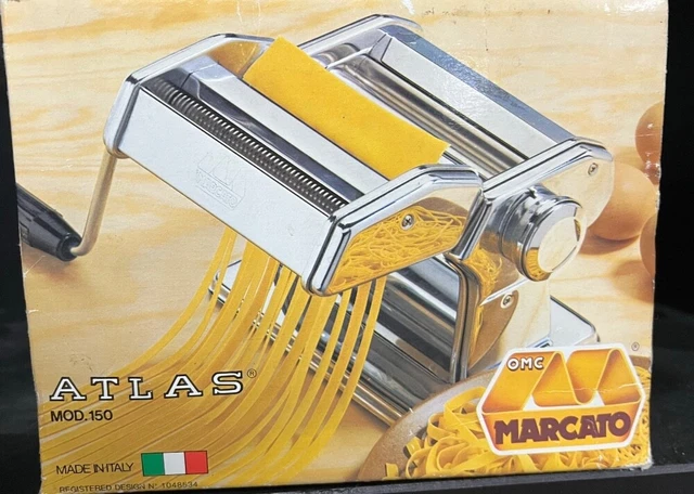 MARCATO ATLAS 150 Nudelmaschine Set - Edelstahl EUR 50,00 - PicClick DE