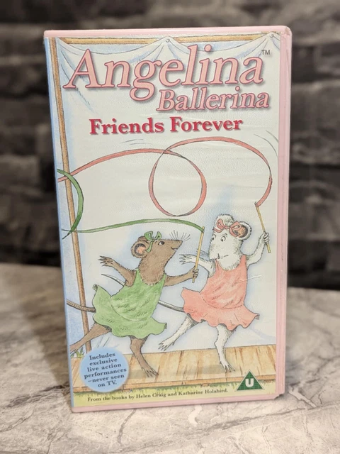 ANGELINA BALLERINA FRIENDS Forever VHS Video Tape £5.99 - PicClick UK
