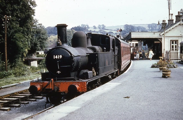 COLOUR RAIL SLIDE, BRW98, former GWR 14xx, 1419 £1.25 - PicClick UK