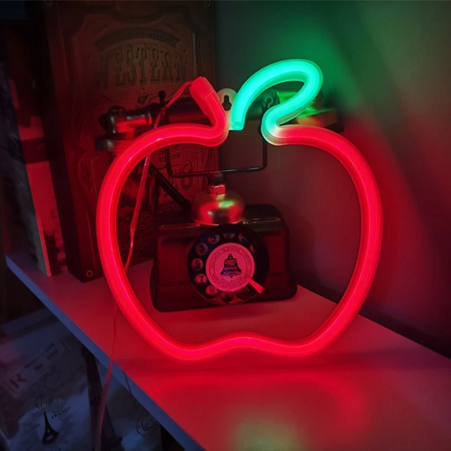 SHAPE NEON SIGN Led Neon Light Atmosphere Light Wedding Party ...