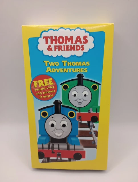 THOMAS & FRIENDS Two Thomas Adventures VHS Video Tape Sampler RARE! £4. ...