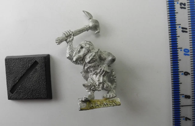 SKAVEN CLANRAT METAL C47 Chaos Ratmen Ejército Clan Rata Pintado ...