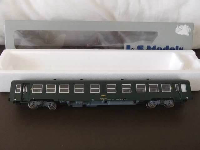 LS MODELS 14015 HO 1/87 SNCF voiture USI B10T 2°cl comme neuf EUR 67,00 ...