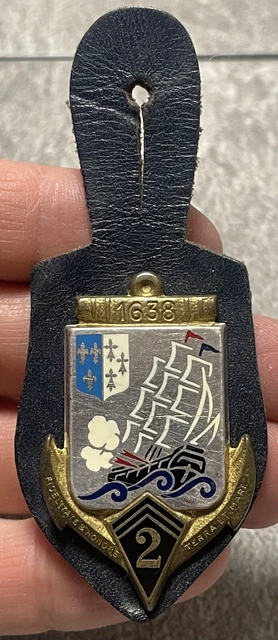 INSIGNE 2E REGIMENT INFANTERIE COLONIALE FAB. DRAGO PARIS G. 433 EUR 10,00 - PicClick FR