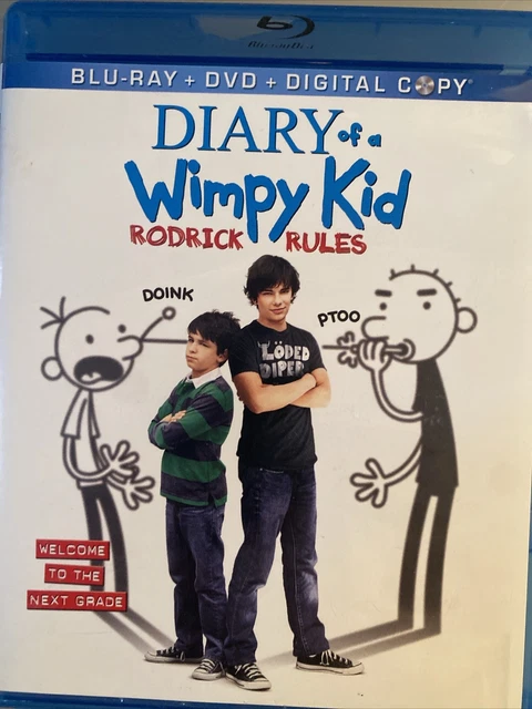 DIARY OF A Wimpy Kid: Rodrick Rules (Blu-ray/DVD, 2011, 3-Disc Set ...