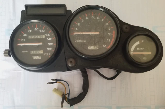 YAMAHA RD350 SPEEDOMETER Rev Counter Temp Cluster - Import £175.00 ...
