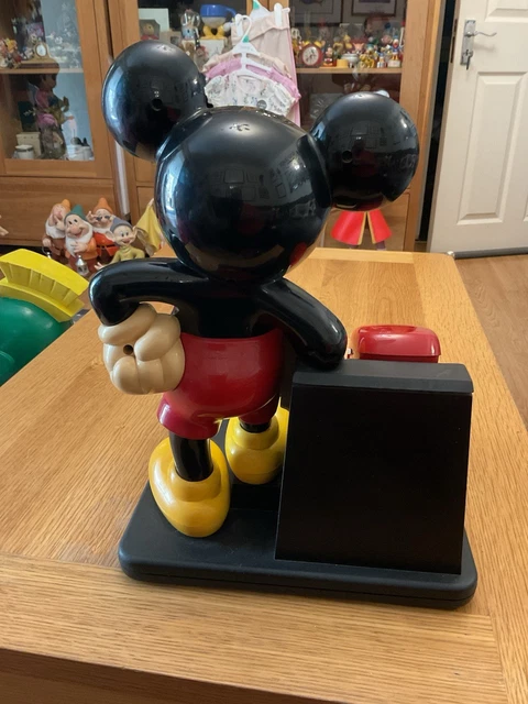 MICKEY MOUSE STANDING Push Button Touch Tone Land Line1994,AT&T 21 with ...