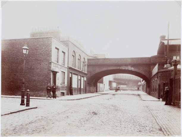 GREAT EASTERN RAILWAY Bridge Over Horseferry Branch Road 2 Train Old ...