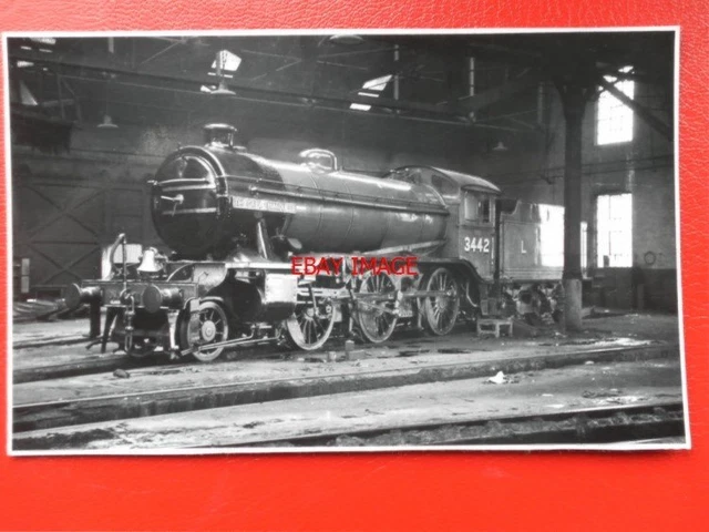 PHOTO LNER Class K4 Loco No 3442 The Great Marquess In Loco Shed Br ...