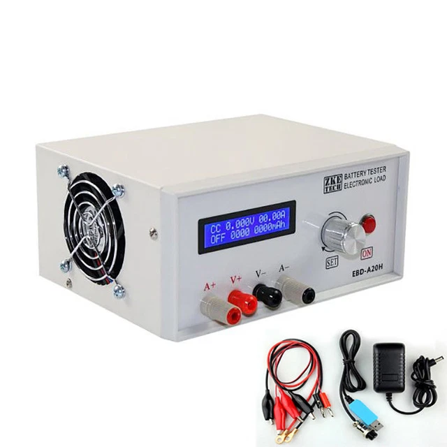 ELECTRONIC LOAD POWER Supply Tester Battery Discharge Capacity Tester ...