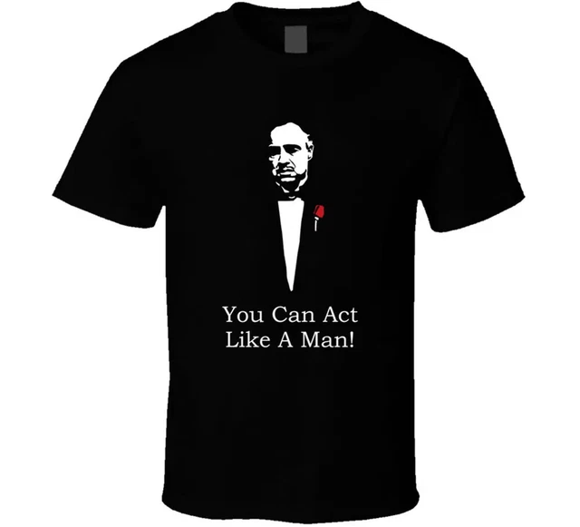 GODFATHER DON VITO Corleone Movie Film Mafia Quote Fan T-Shirt £6.52 ...