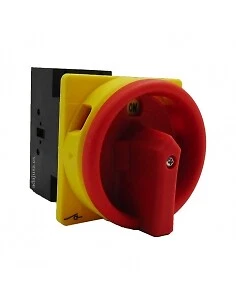 INTERRUPTOR SECCIONADOR TRIFÁSICO 20A (4 polos) amarillo-rojo EUR 10,93 - PicClick FR