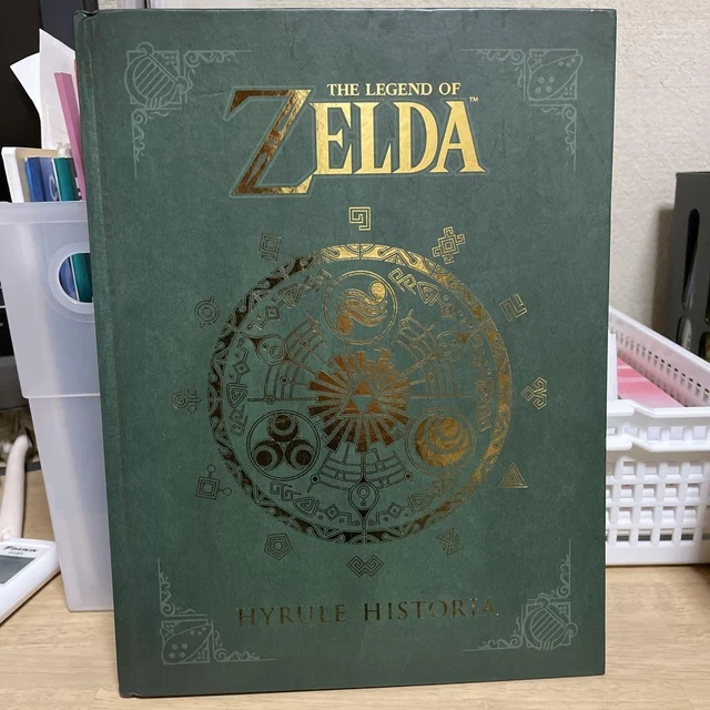 THE LEGEND OF Zelda Hyrule History Art Book English Ed HC Like £73.07 ...